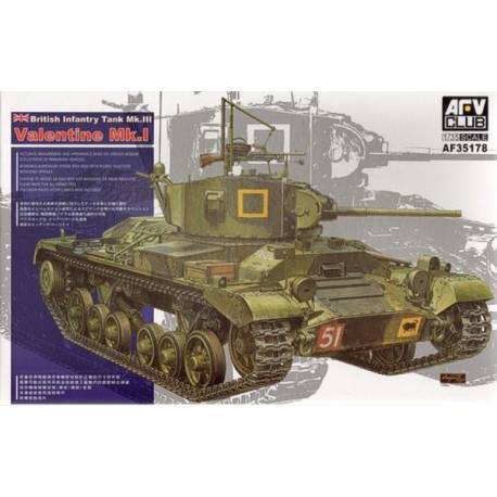 Valentine Mk1 Infantry Tank AFV CLUB |35178| 1:35