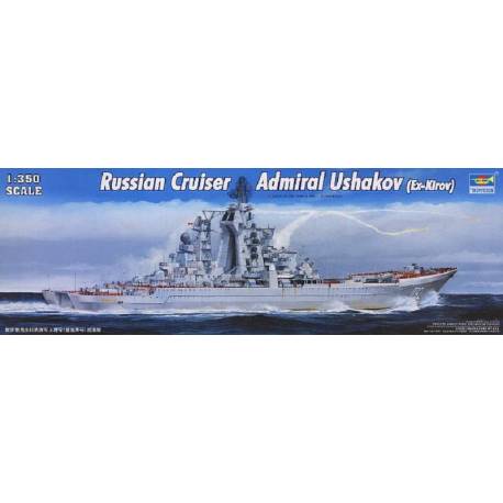 Russian Cruiser Admiral Ushakov (Ex-Kirov) TRUMPETER 04520 1/350ème ...