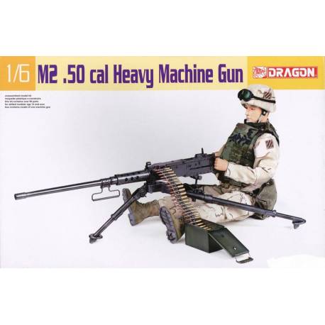 M2.50 cal Heavy Machine Gun DRAGON 75012 1/6ème maquette char promo