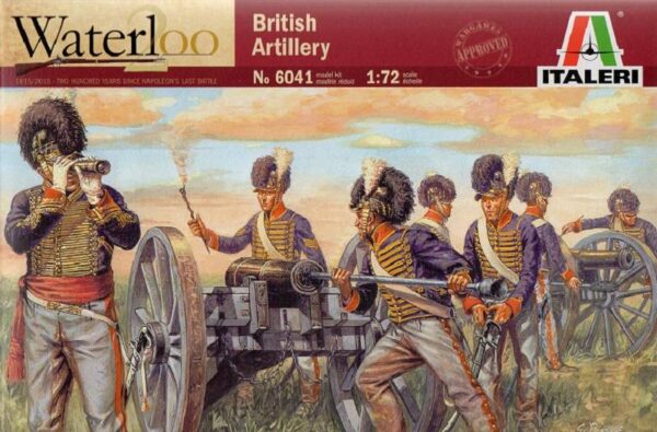 WATERLOO (200years) British Artillery - Maquette Char Promo