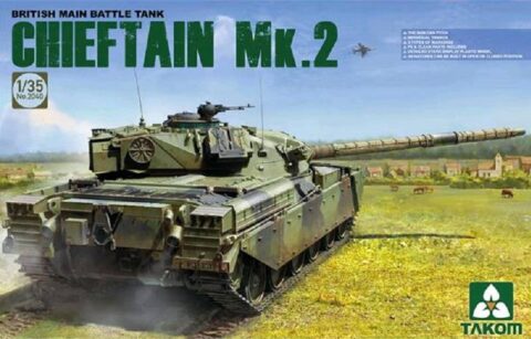 British Main Battle Tank Chieftain Mk.2 - Maquette Char Promo