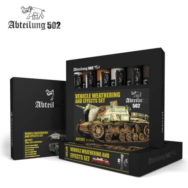 Vehicle Weathering and Effects Set - Maquette Char Promo